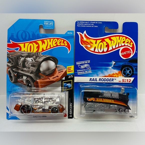 Hot Wheels | Toys | Hot Wheels Loco Motorin Rail Rodder Lot Of 2 | Poshmark